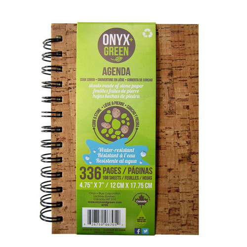 ECO FRIENDLY Planner | Cork Cover | Stone Sheets | Elevated Living