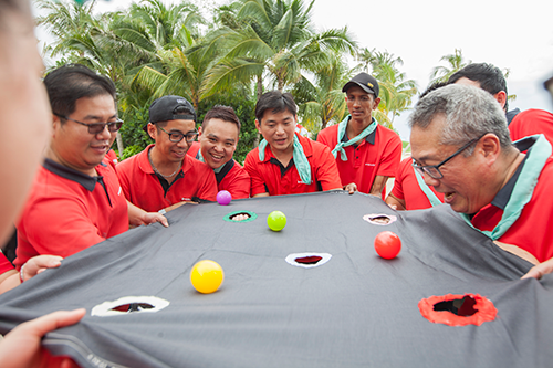 Magic Carpet -Team Building activity - Johor Bahru Team Building Game