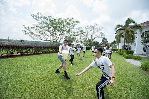 Flying Ping Pong -Team Building activity - Team Building Game - Johor