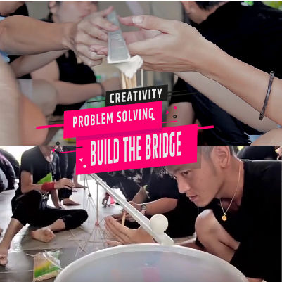 BUILD THE BRIDGE -Team Building activity - Team Building Game - Johor