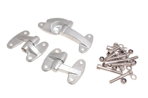 Rear Door Hinge Kit with Stainless Steel Bolts | British Defenders