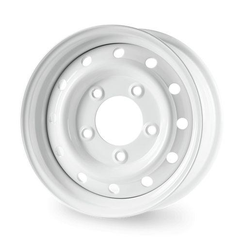 Defender Wolf 16" Wheels - Gloss White ET0 | British Defenders