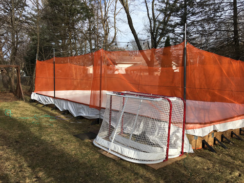 Ice Rink Containment Netting | Ice Rink Tarps
