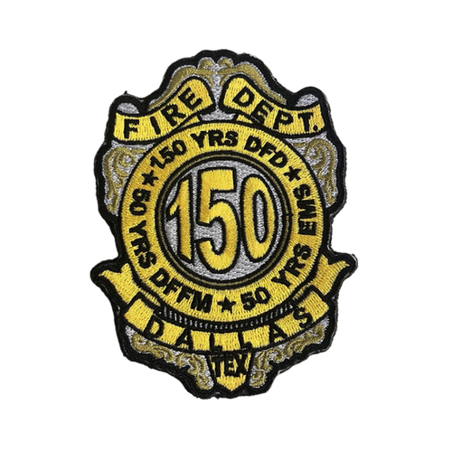 Anniversary Patch | Dallas Firefighter