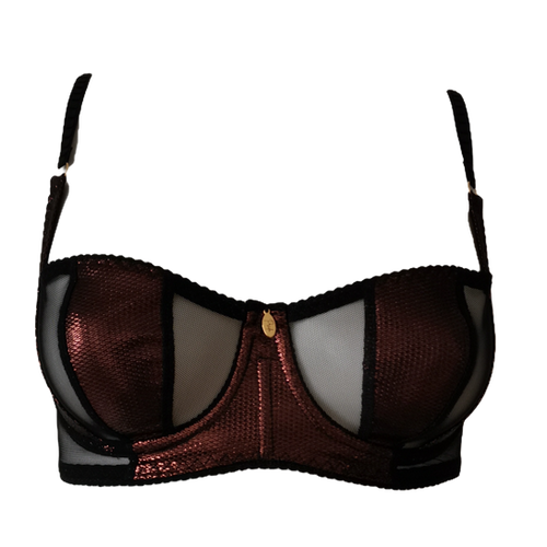 Copper Armor Bra | Andreea Preda