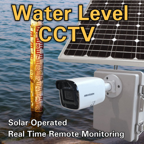Standalone Water Level CCTV Minitoring System | Solar Power 4G 5G LTE ...