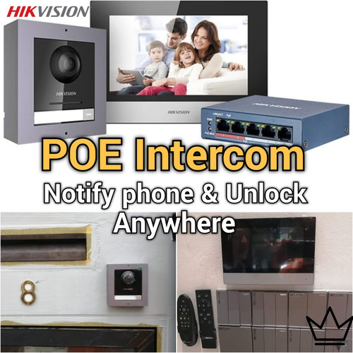 Hikvision DS-KIS602: Premium IP Video Intercom Kit for Home Security ...