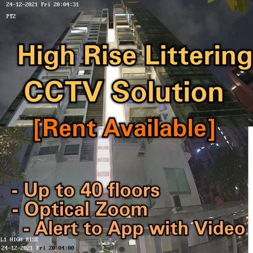 [Buy /Rent] Standalone High Rise Littering Camera Singapore | CCTV Fine ...