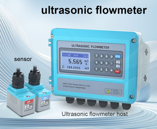 PSUL31 High-precision Portable Ultrasonic Flowmeter Non-invasive ...