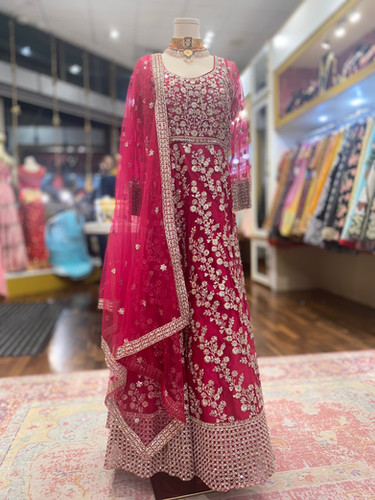 Rani Pink Anarkali | color