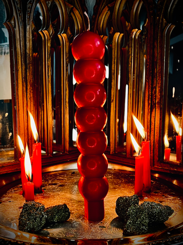 Seven Day Knob Candle | BanexBramble