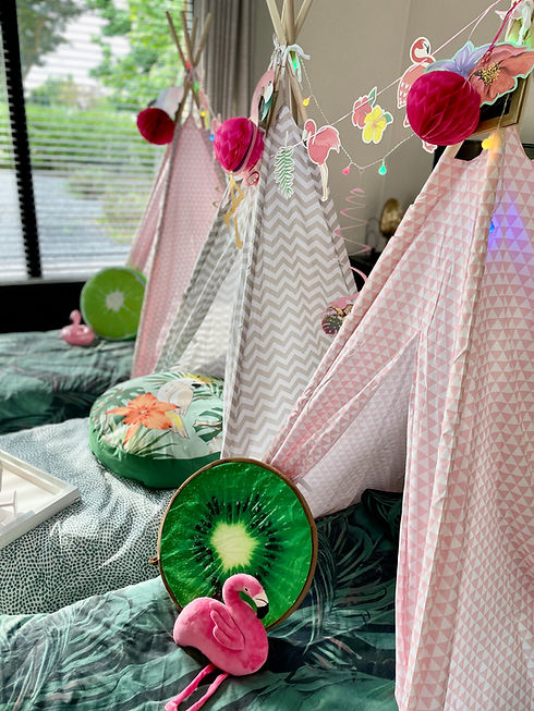 Tipi tent slaapfeestje | Slaapfeestje met tipi tentjes | Organiseer een ...