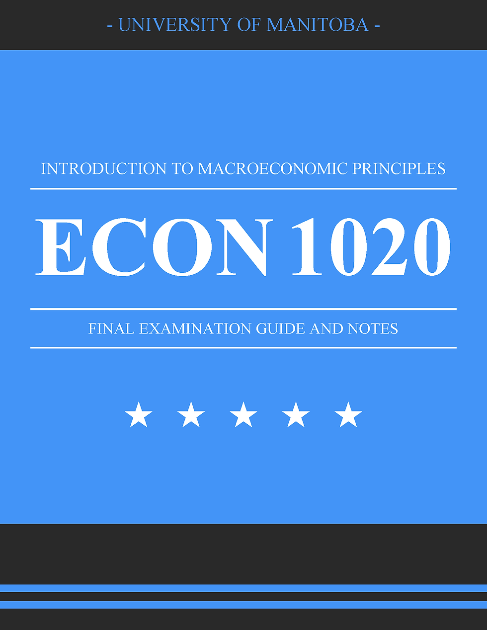 ECON 1020 - Introduction to Macroeconomic Principles - University of ...