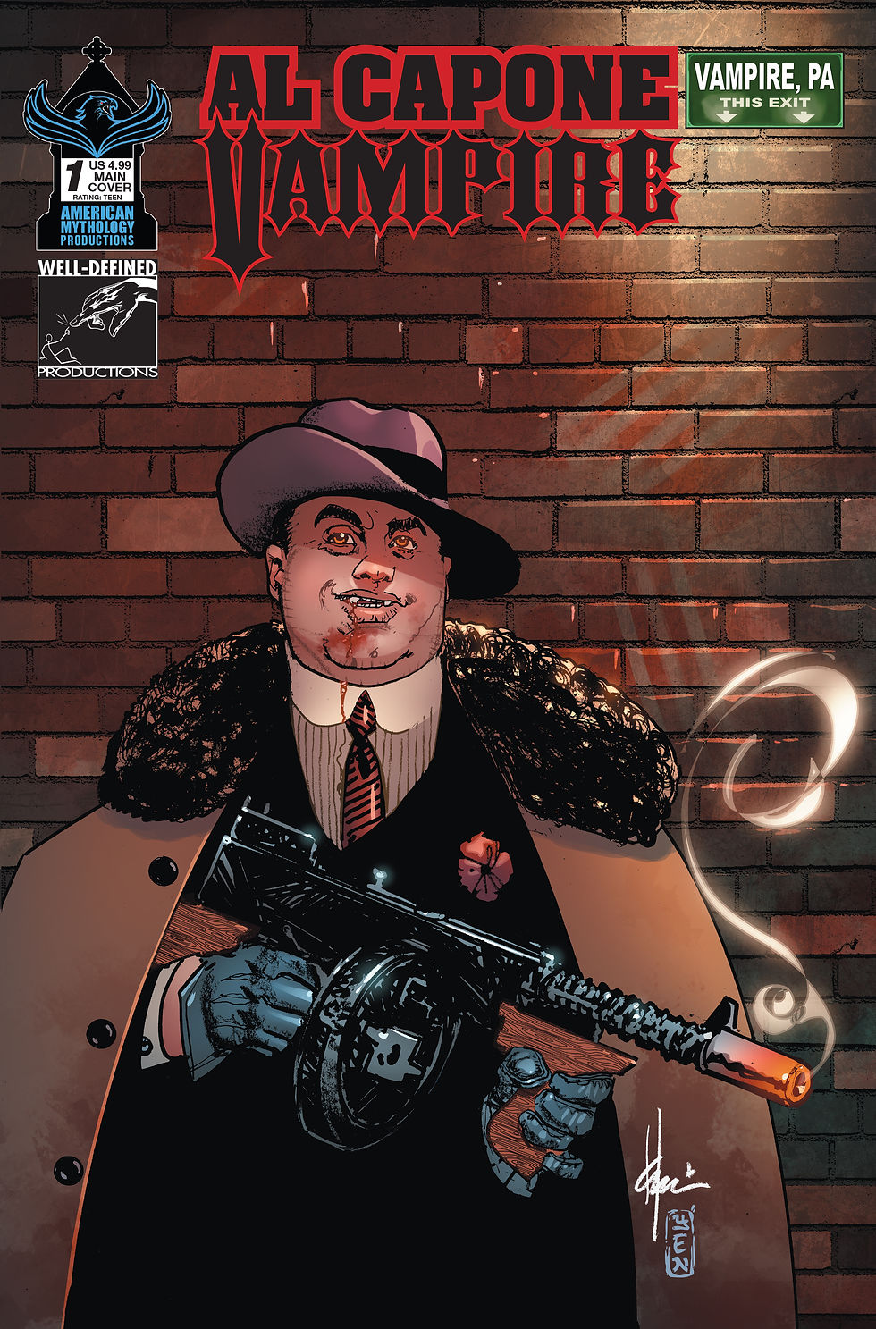 Al Capone, Vampire #1 Digital PDF Download | American Mythology
