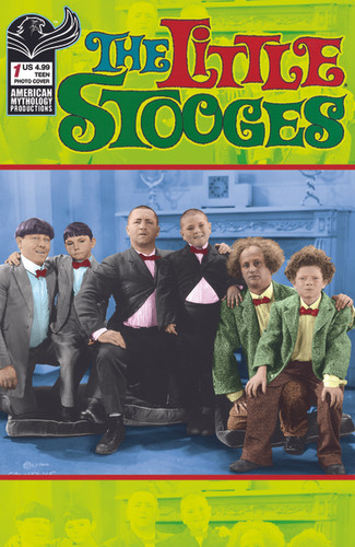 The Three Stooges: Little Stooges #1 Color Photo Cvr | American Mythology