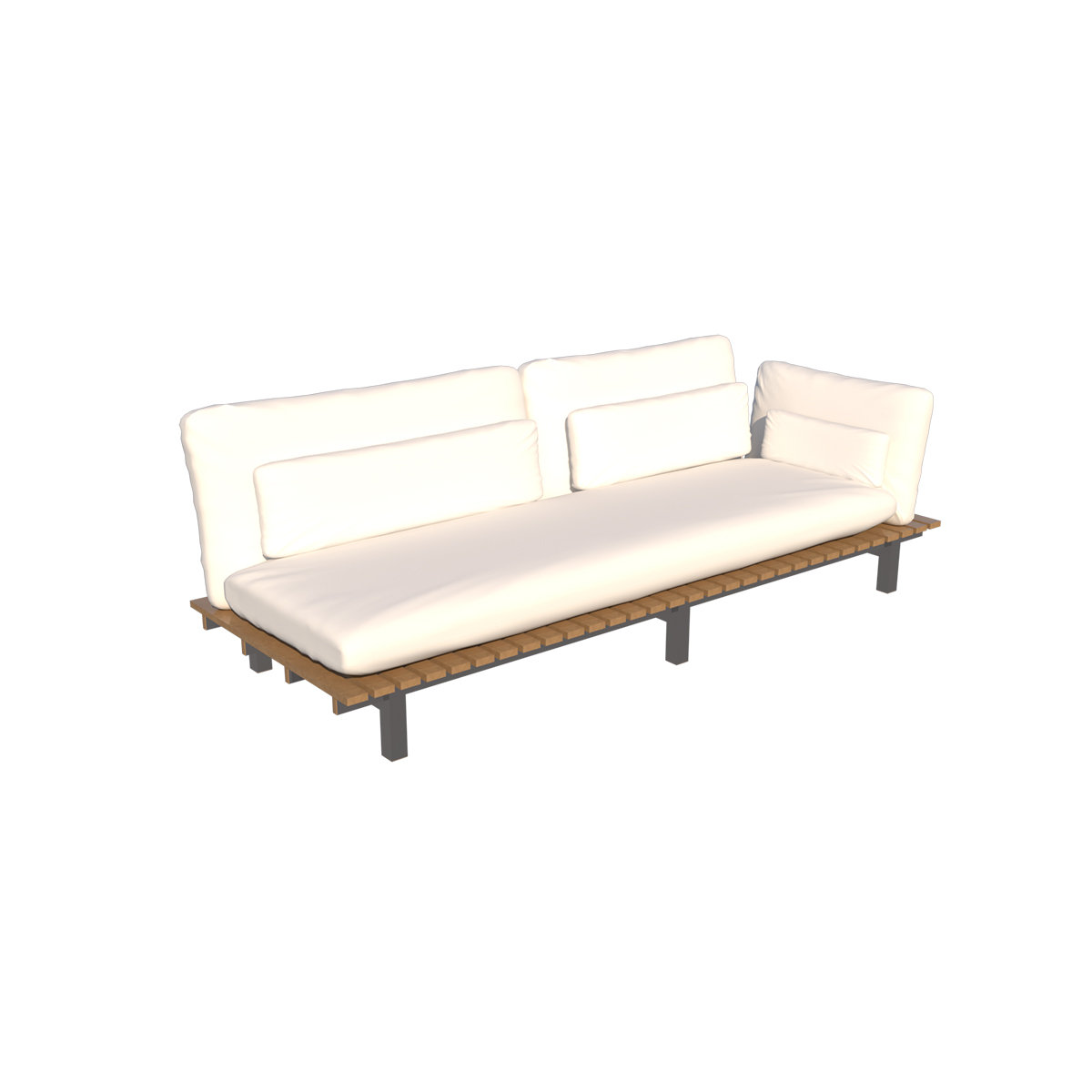 SOFÁ RECLINÁVEL RIVIERA COM BRAÇO, 5083/DI