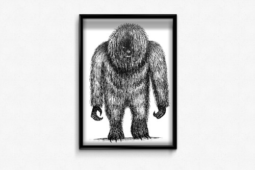 Momo Monster - A5 Print | Afterlight Comics