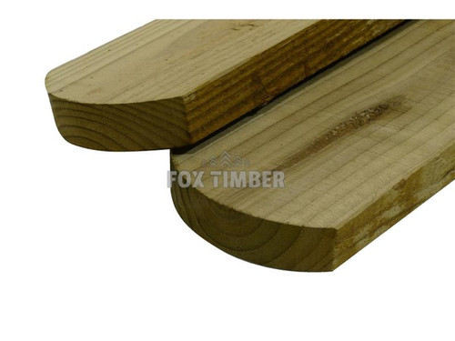 5ft Round Top Boards Tanalised (4”x 1”) | Bradshaws Farm Shop