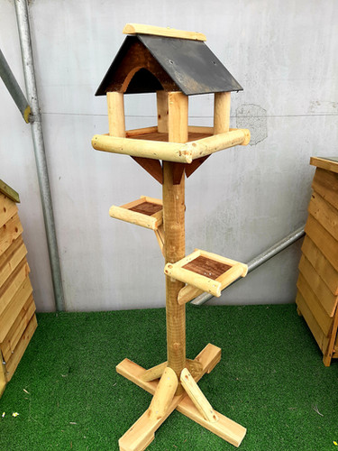 Stork Bird Table (Slate Roof) | Bradshaws Farm Shop