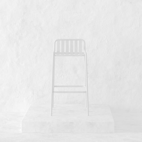 Pepe Stool - Blanco | MUMU