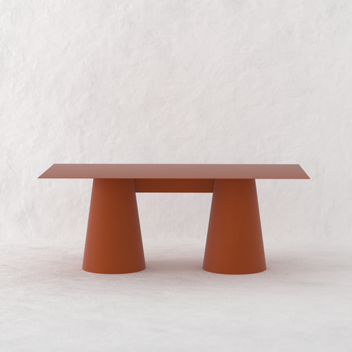 Conic Dining Table - Terracota | MUMU