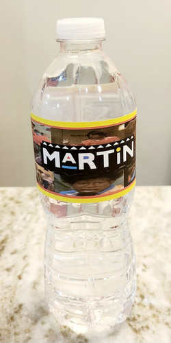 Martin Lawrence Water Bottle Labels | Nissa's Nana Pudding