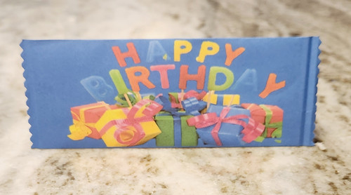 Birthday Candy Bar Label - Digital Download | Nissa's Nana Pudding