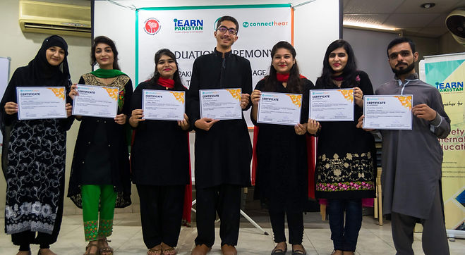 ConnectHear | Deaf Accessibility & Sign Language Literacy | Pakistan