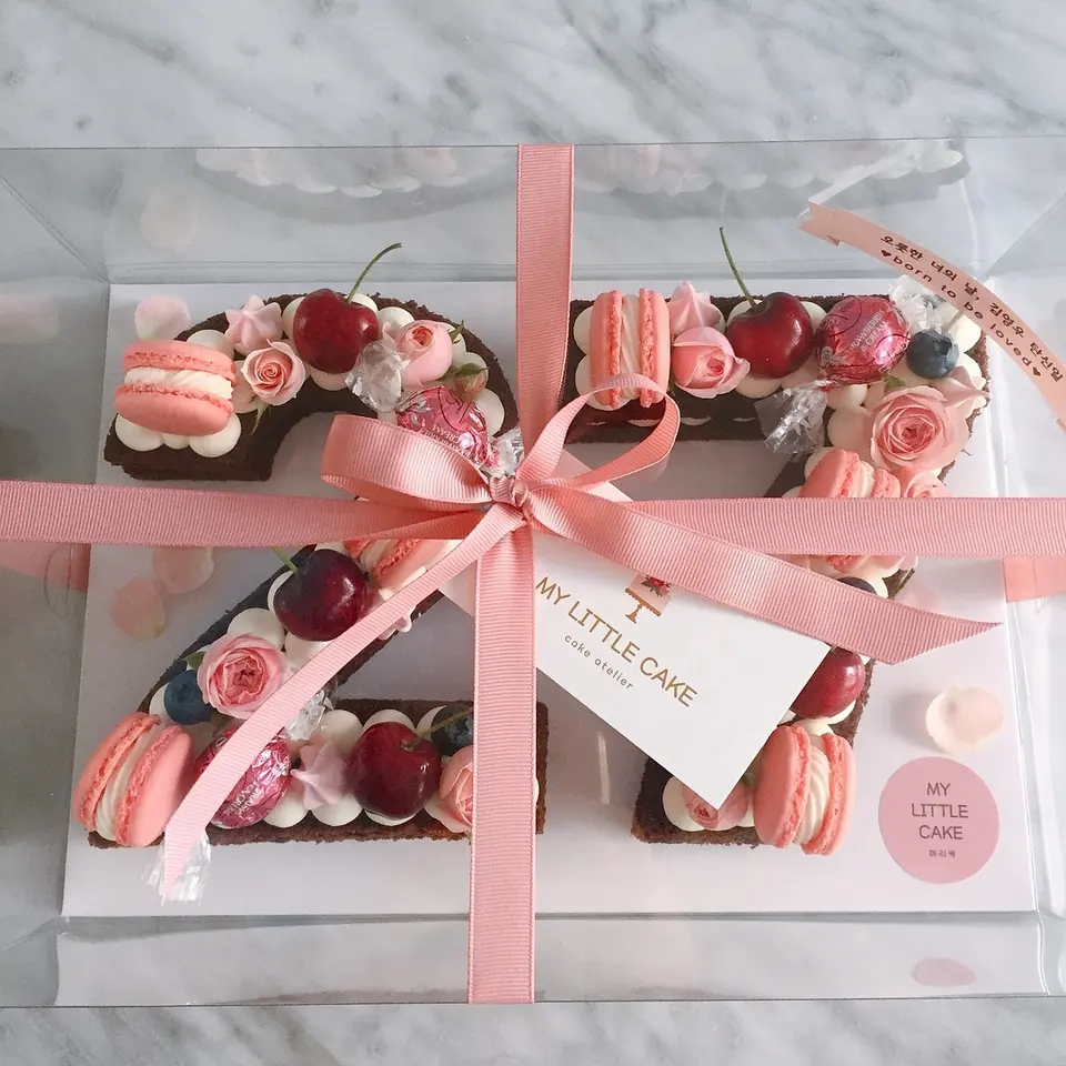 Number Cake Box / Rectangular Cake Box | c-box