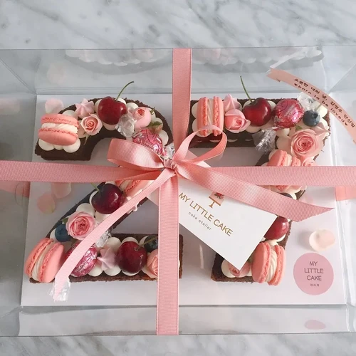 Number Cake Box / Rectangular Cake Box | c-box