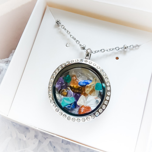 The 7 Chakras Healing Locket | Poppy Lockets