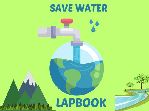 SAVE WATER LAPBOOK AND MEMORY GAME | Teacher Marco André
