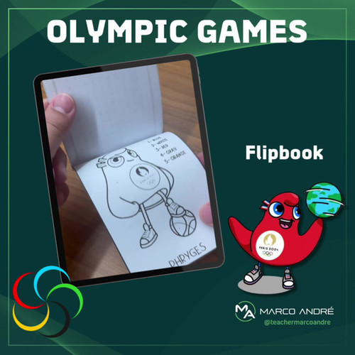 OLYMPIC GAMES FLIPBOOK | Teacher Marco André