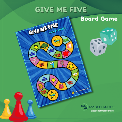 GIVE ME FIVE BOARD GAME | Teacher Marco André