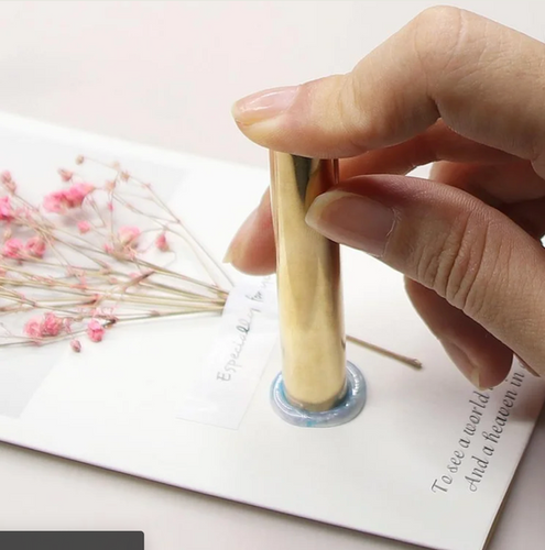 Classic Custom Solid Brass Seal Stamp | Custom Stationery | Wax Seal ...