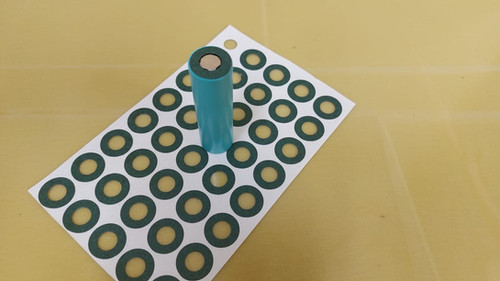 18650 Lithium ion Battery 1P Positive Side Insulation Pack of 20 ...