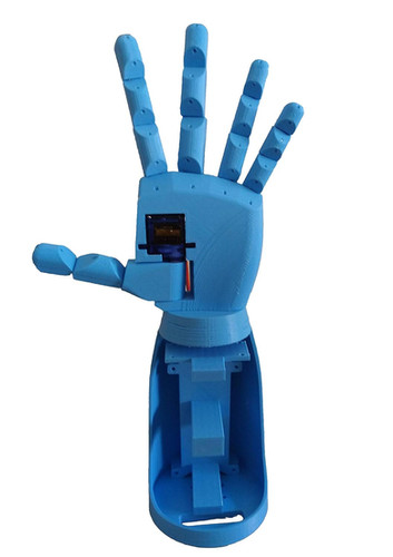 Robotic Prosthetic ARM Hand DIY 3D Printed All Parts | 3Dindia