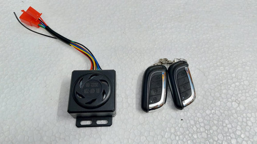 Remote Key Alarm Security System, 48/60/72 volt Electric Bike Scooter ...
