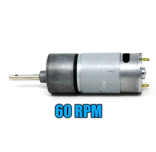 60RPM DC 12-24v 555 Powerful Gear Motor | Myinnovation