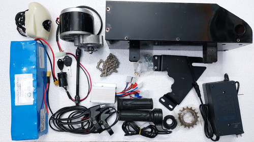 30km+ Range Electric Cycle Conversion Kit, 24v 250Watts Motor, Lithium ...