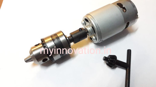 10mm full Drill Chuck Set with Connector for 775 DC Motor, DIY Drill ...