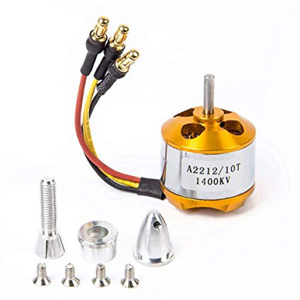 A2212 1400kv Drone BLDC Brushless DC Motor Original with Accessories ...