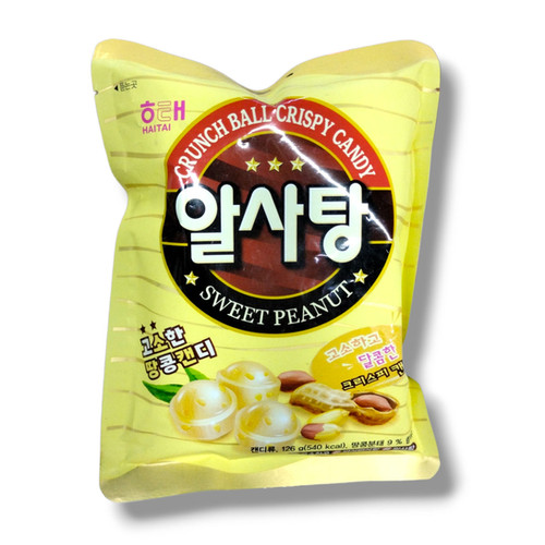 Crunch Ball Crispy Candy Dulce Sabor Cacahuate 126g | okmart