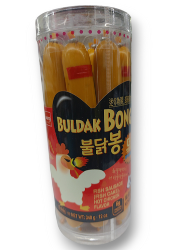 * Wang Korea. Buldak Bong. Salchicha de pescado. 10pz | okmart
