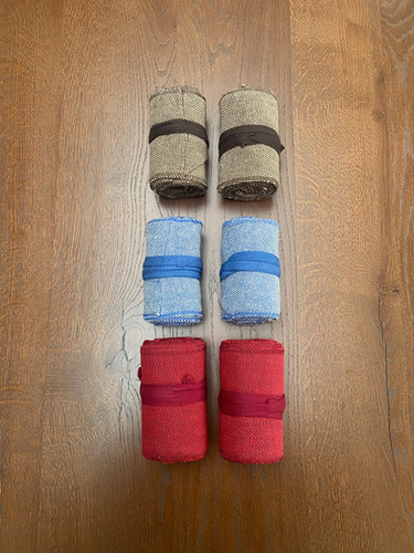 Viking Winningas / Leg Wraps, Herringbone Pattern, Various Colours ...