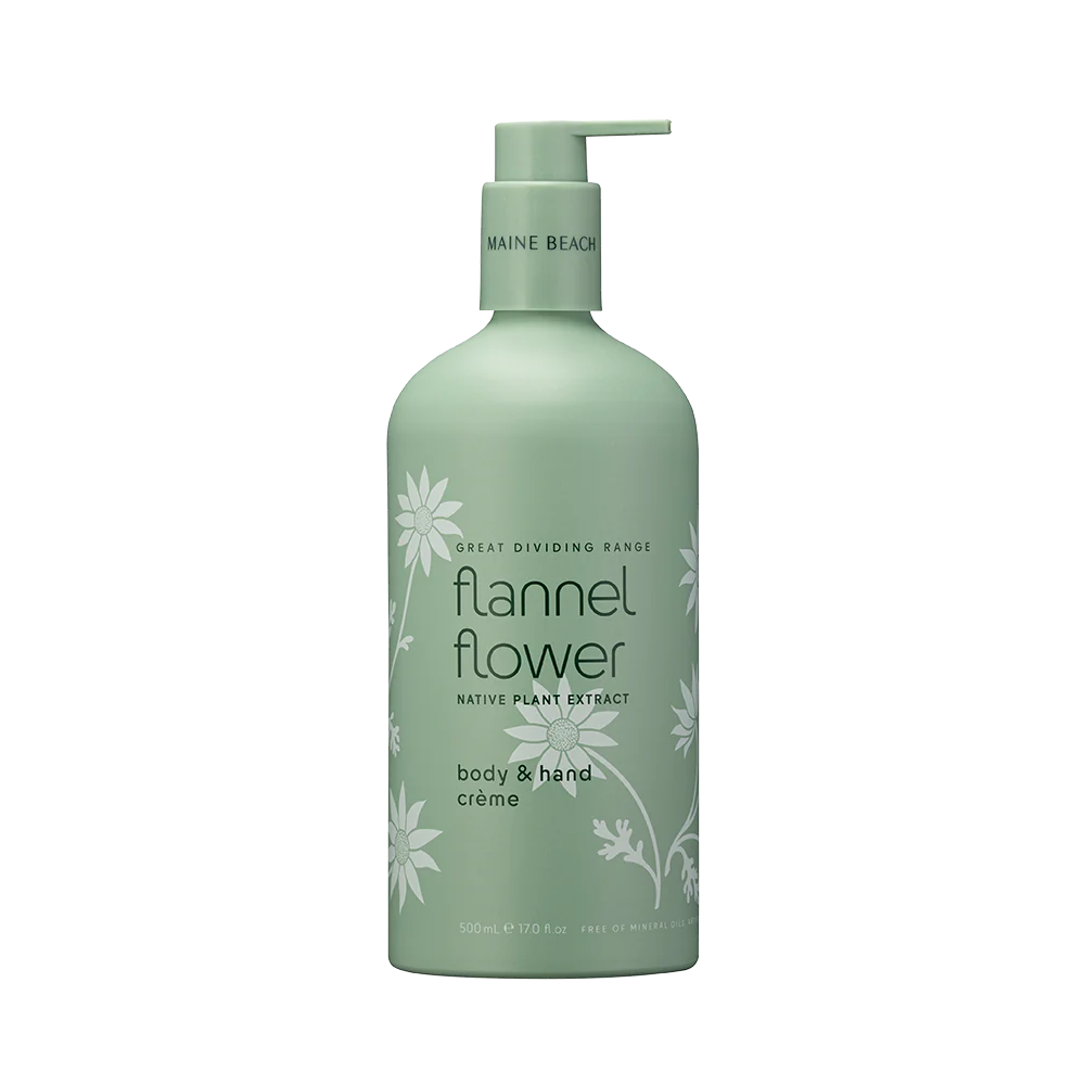 FLANNEL FLOWER BODY & HAND CREME 500ML | 34degrees