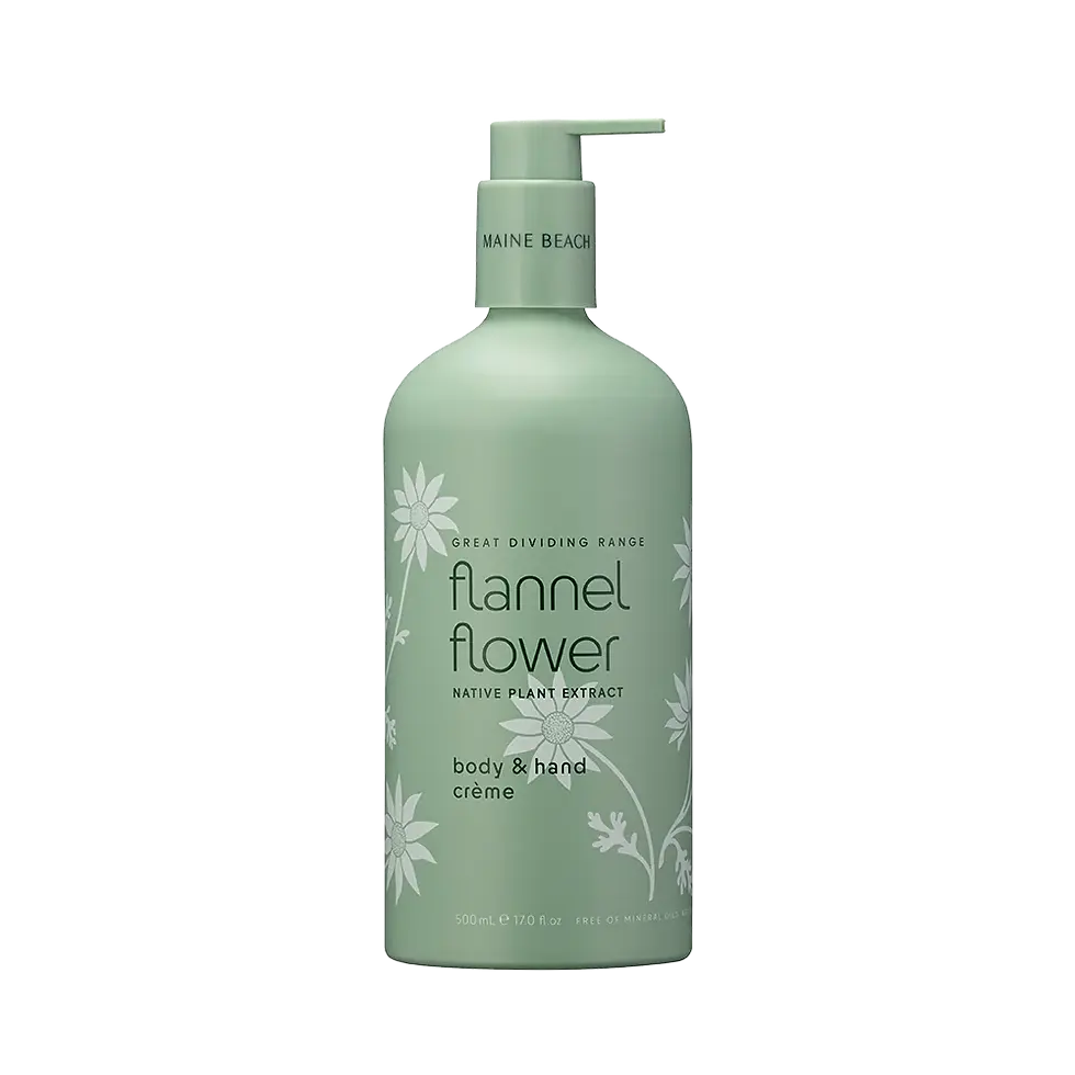 FLANNEL FLOWER BODY & HAND CREME 500ML | 34degrees