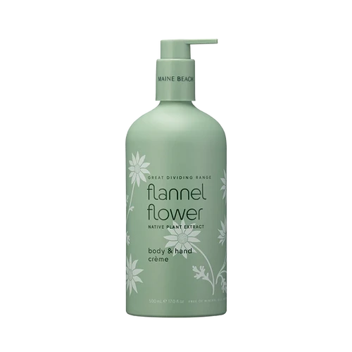 FLANNEL FLOWER BODY & HAND CREME 500ML | 34degrees