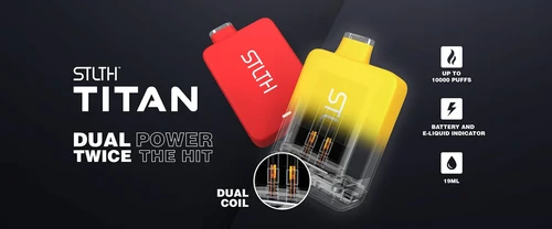 STLTH TITAN 10,000 PUFFS | Double Barrel