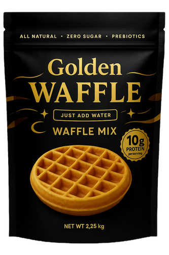 🍯 Golden Waffle Just Add Water Mix for Easy, Delicious Waffles.